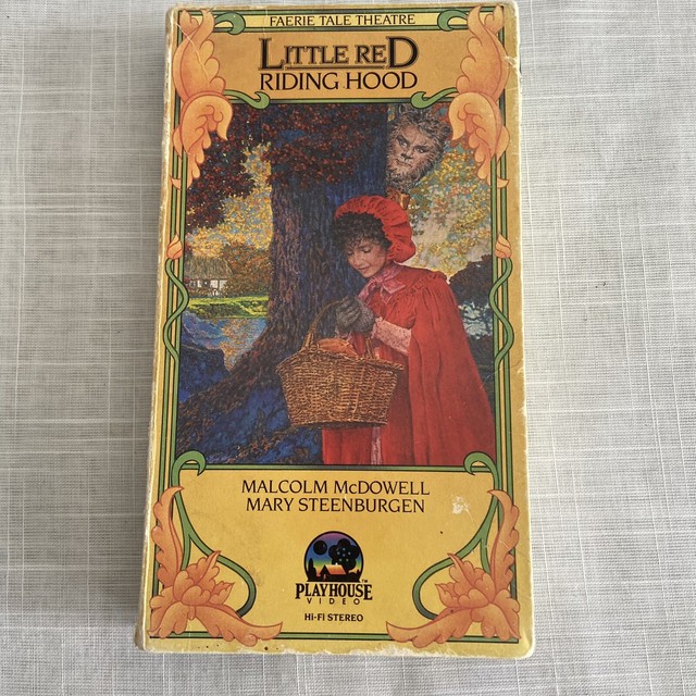 Faerie Tale Theatre - Little Red Riding Hood (VHS, 1990) for sale ...