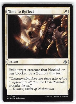 Time to Reflect *Uncommon* Magic MtG x1 Amonkhet SP | eBay