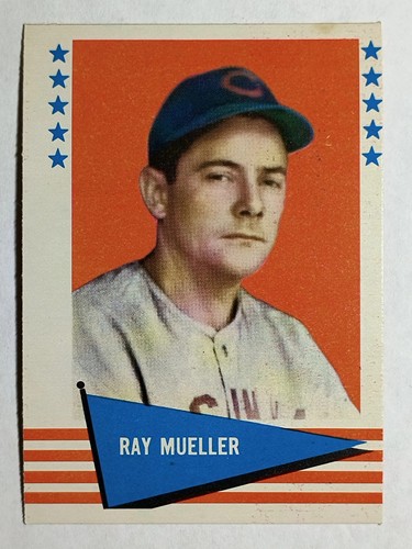 1961 Fleer #128 Ray Mueller (EXMT) | eBay