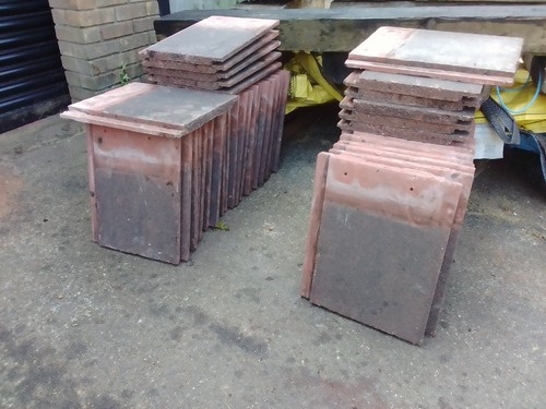 Marley Modern style reclaimed roof tiles in red the brand is Solway ...