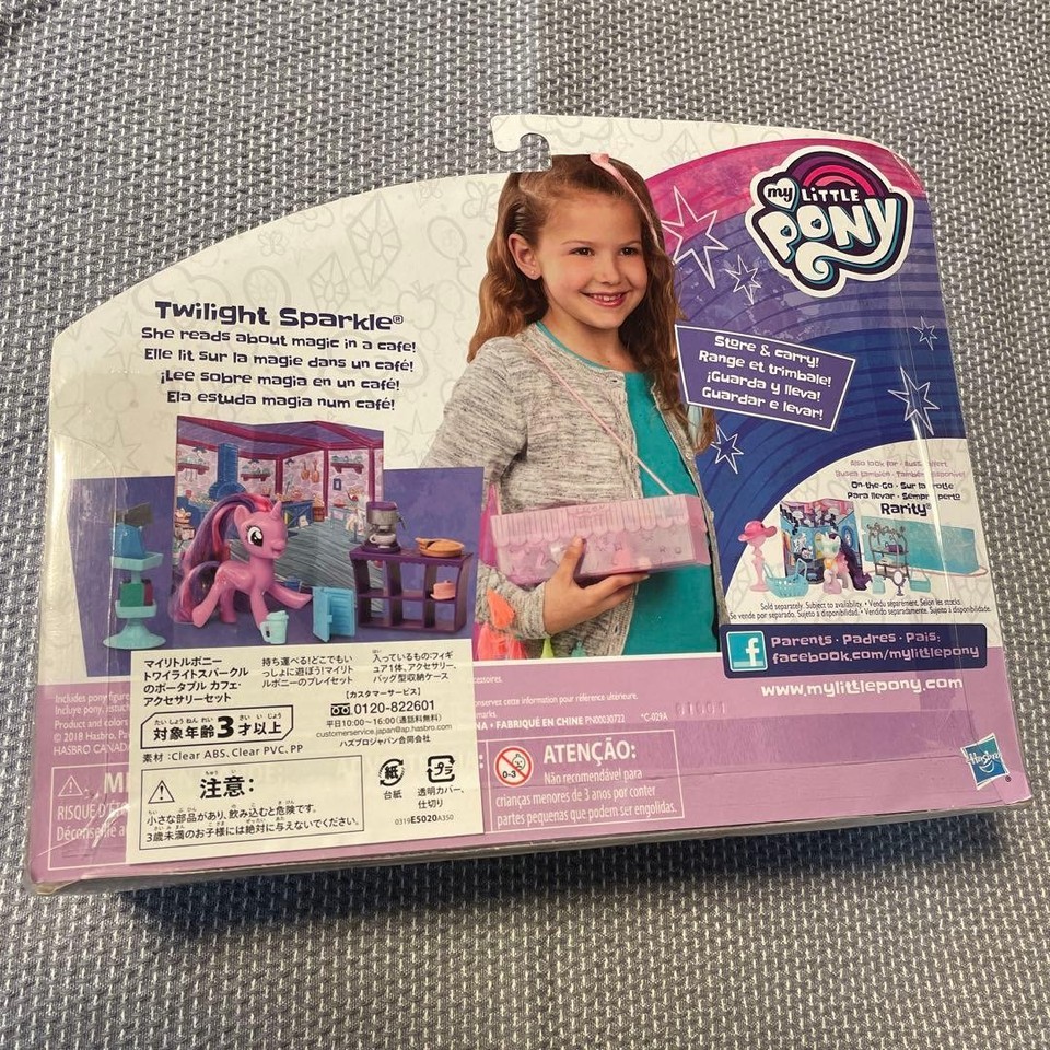 My Little Pony Twilight Sparkle Portable Cafe Set | eBay UK