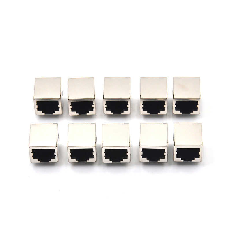 10X/set RJ45 Network Ethernet 8P 8C Female Socket Connectors 8Pin PCB M ...