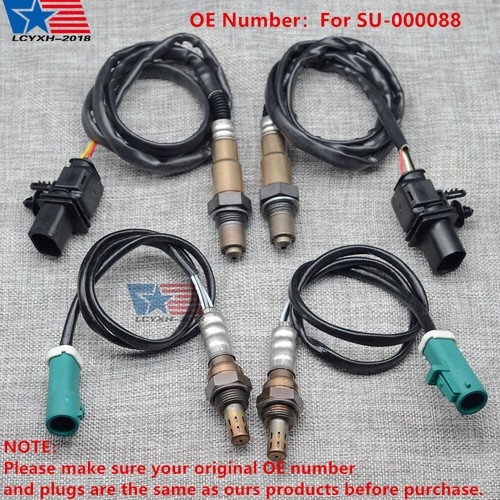 Set(4) Oxygen O2 sensor 1&2 For Ford F-150 2009 2010 5.4L Upstream ...