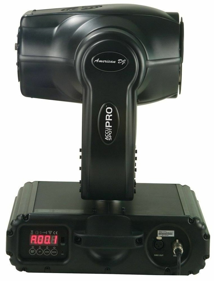American DJ ACCU SPOT PRO Light MSD250 250w, Moving Head w/ Remote Focus, Prism | eBay