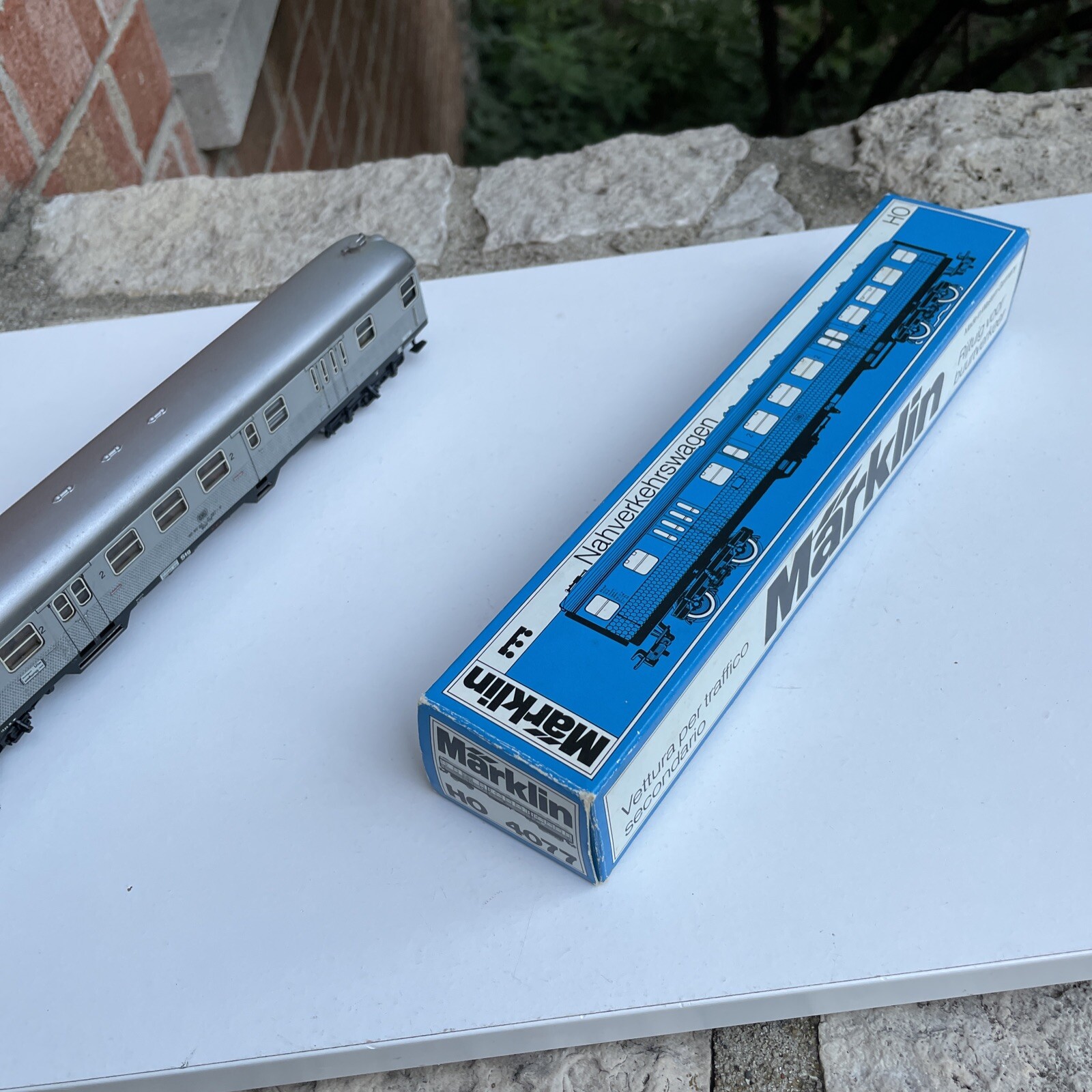 Marklin No. 4077 DB Silverling Passenger Car - Metal - HO in Box ...