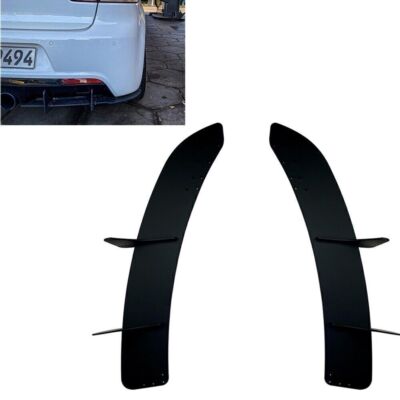 Rear Bumper Diffuser Shark Splitter For Volkswagen VW Golf 6 VI MK6 R ...