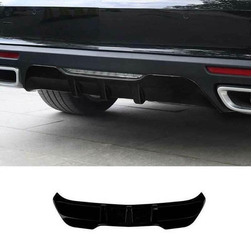 For Cadillac CT5 2020-2023 Glossy Black Rear Bumper Diffuser Lip ...