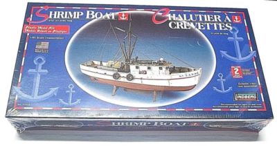 Lindberg 1/60 Scale Shrimp Boat Plastic Model Kit NEW Length 12" new in ...