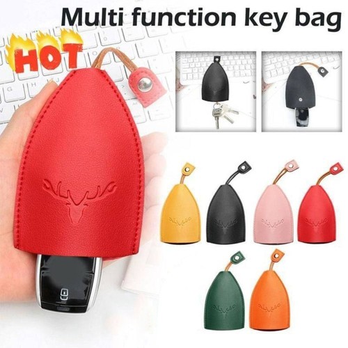 Large Capacity Pull Out Car Key Case Not Easy Slip Pull Out Key Sleeve ...