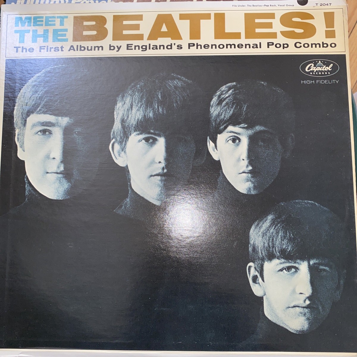 The Beatles Meet The Beatles Album Cover