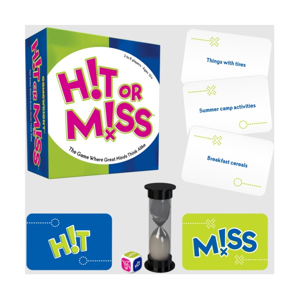 Gamewright Cardgame Hit or Miss Box NM 759751011147| eBay