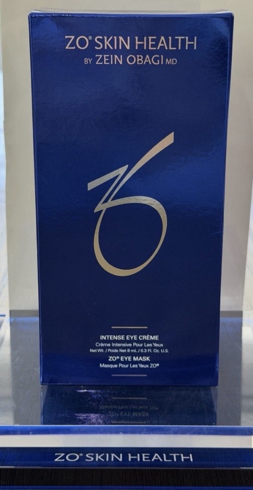Zo Skin Health Intense Eye Cream 8ml with Zo Eye Mask exp 08/2028 FREE ...