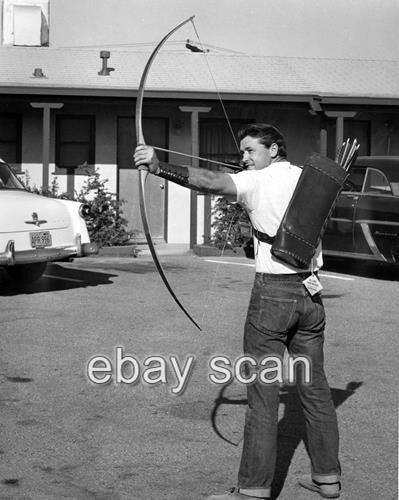 ACTOR WAYNE MALLORY HANDSOME BOW AND ARROW 8X10 PHOTO 9 | eBay