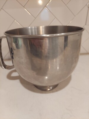 KITCHENAID Artisan KSM150 SERIES 5QT Stainless Steel Mixing Bowl “ONLY ...