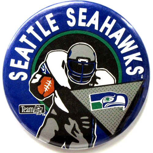 Wincraft SEATTLE SEAHAWKS NFL Football 3.5" pinback button | eBay