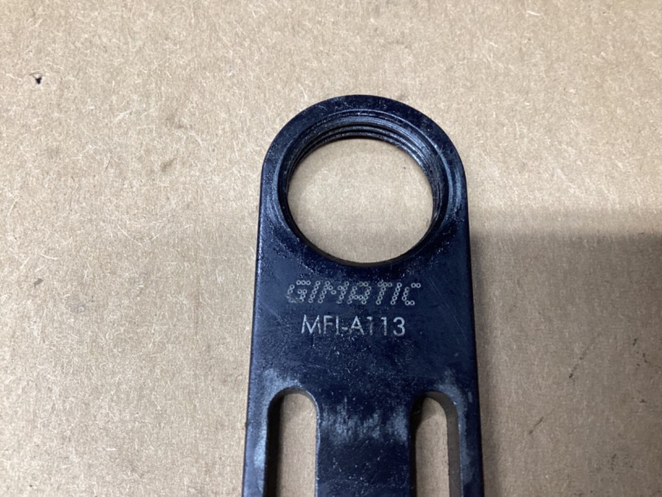 Lot of 9 Gimatic EMI MFI-A113 Threaded Slotted Framing Bracket M10x1 | eBay