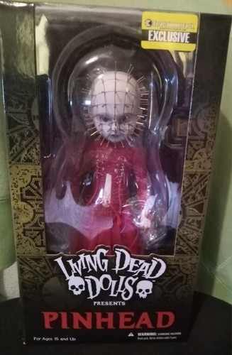 Mezco Living Dead Dolls Pinhead Hellraiser Ent Earth Red Variant ...