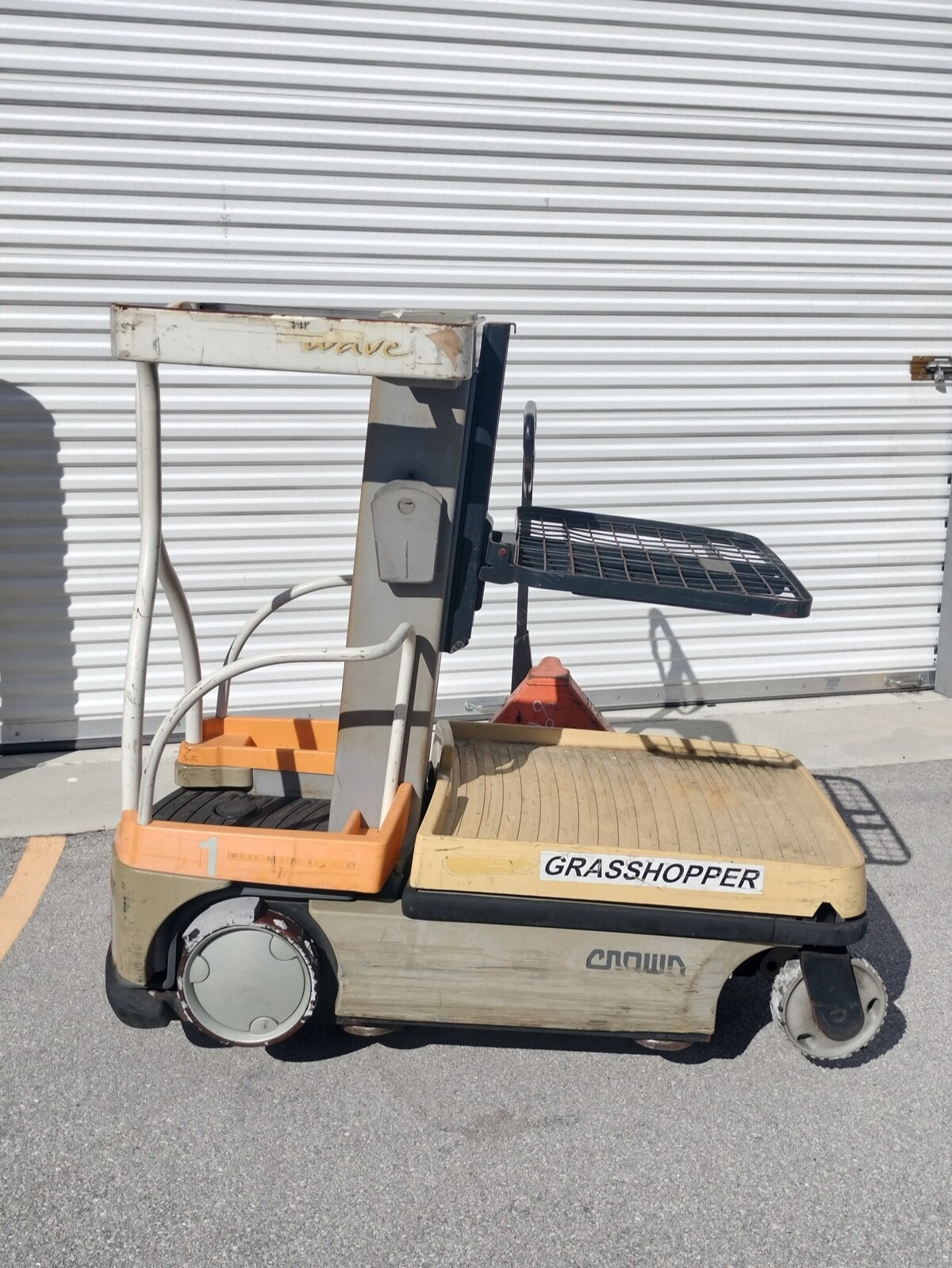 Crown Wave Wav Man Lift Manflift Forklift Order Picker WAV50-118 | eBay