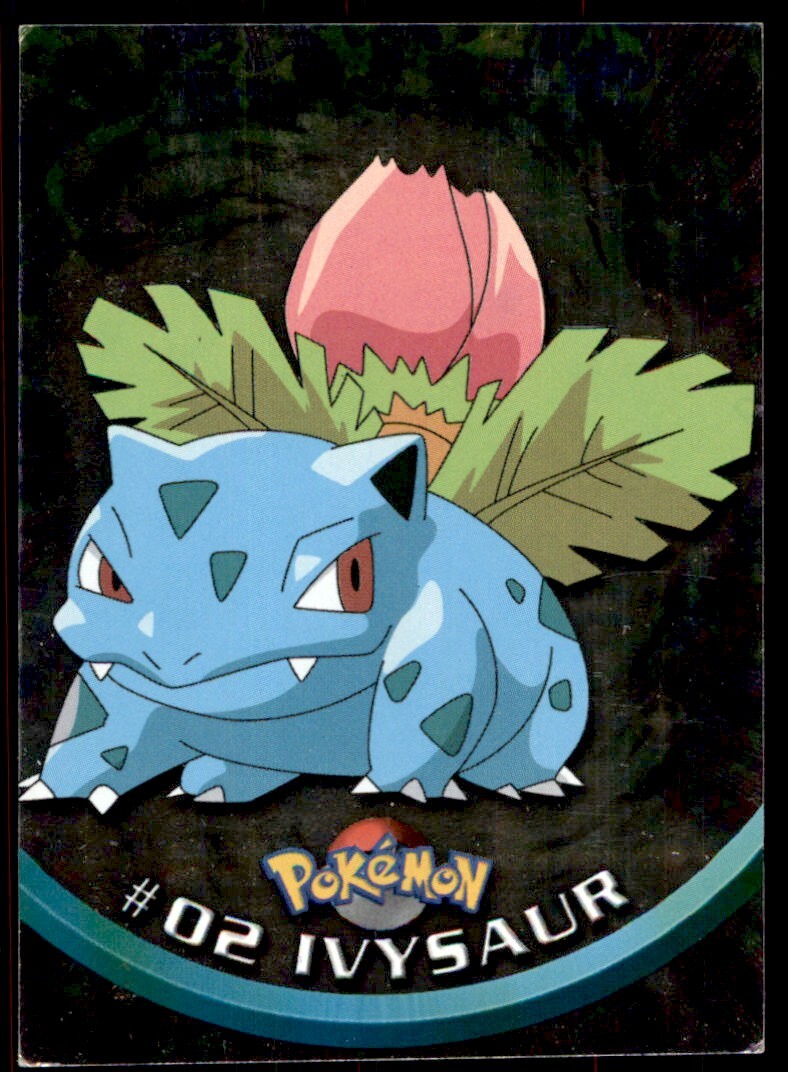 Pokemon Topps Ivysaur Holo #02 Light Play | eBay