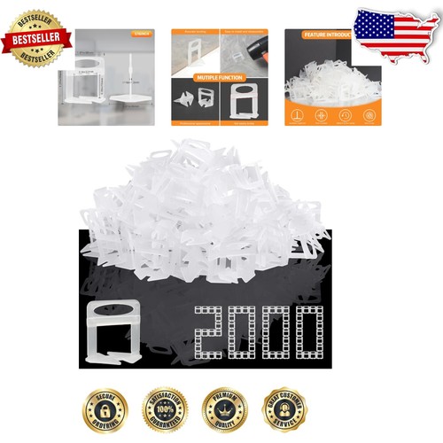 Efficient Tile Leveling System with 2000 Spacers for Perfect Tile ...
