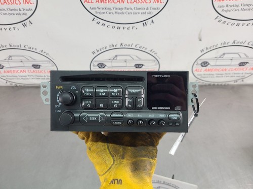 1997-04 C5 Corvette AM-FM-Stereo-CD Audio Radio Headunit Assembly, UN0 ...