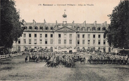 49 MILITARY CAROUSEL SAUMUR MILL WINGS | eBay UK