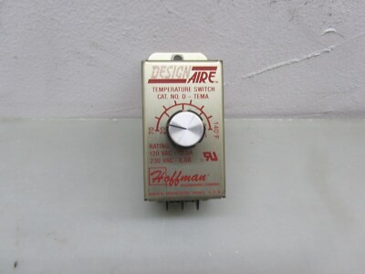 HOFFMAN DESIGN AIRE NO. D-TEMA TEMPERATURE SWITCH, USED | eBay