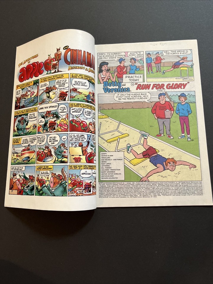 Archie Comics (First Issue Collectors Edition) Betty and Veronica ...