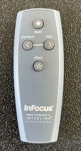 InFocus Presenter Projector Remote - Interlink Technologies with Laser ...