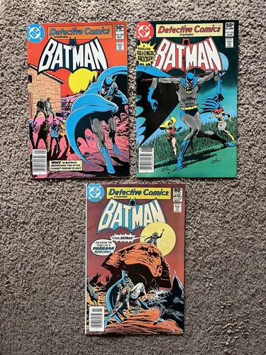 Detective Comics #502 , #503 AND #508 1981) DC Comics! 3 Comics. | eBay