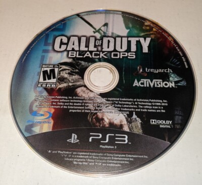 Call of Duty COD Black Ops Blops (Sony PlayStation 3, 2010) PS3 Disc ...
