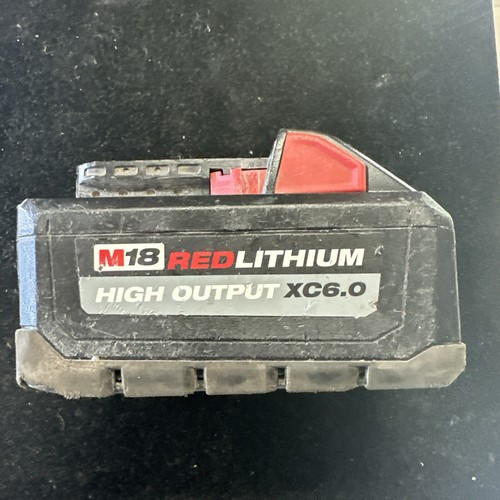 Milwaukee 48-11-1865 M18 Red Lithium High Output XC6.0 6.0AH Battery ...