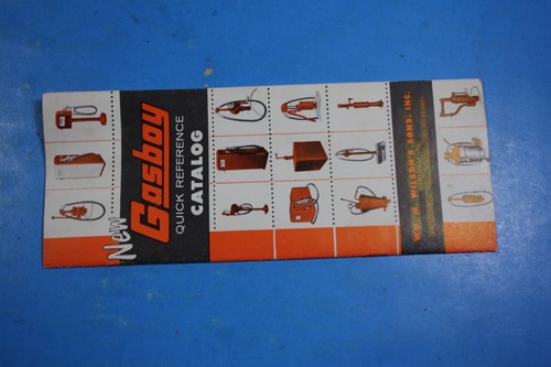 GASBOY GAS PUMP SERVICE STATION 1960'S CATALOG BROCHURE | eBay