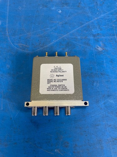 HP Agilent 33312-60005 RF Coaxial Switch *NEW* | eBay