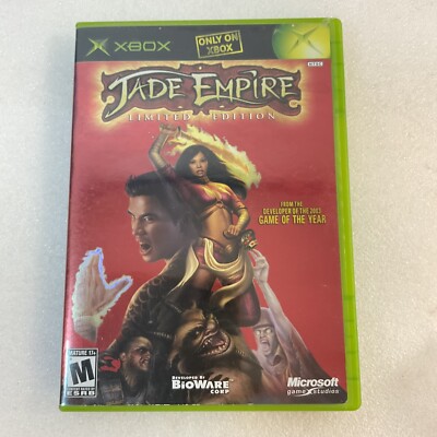 Jade Empire Limited Edition Microsoft Xbox 2 Discs Bioware W/Manual ...