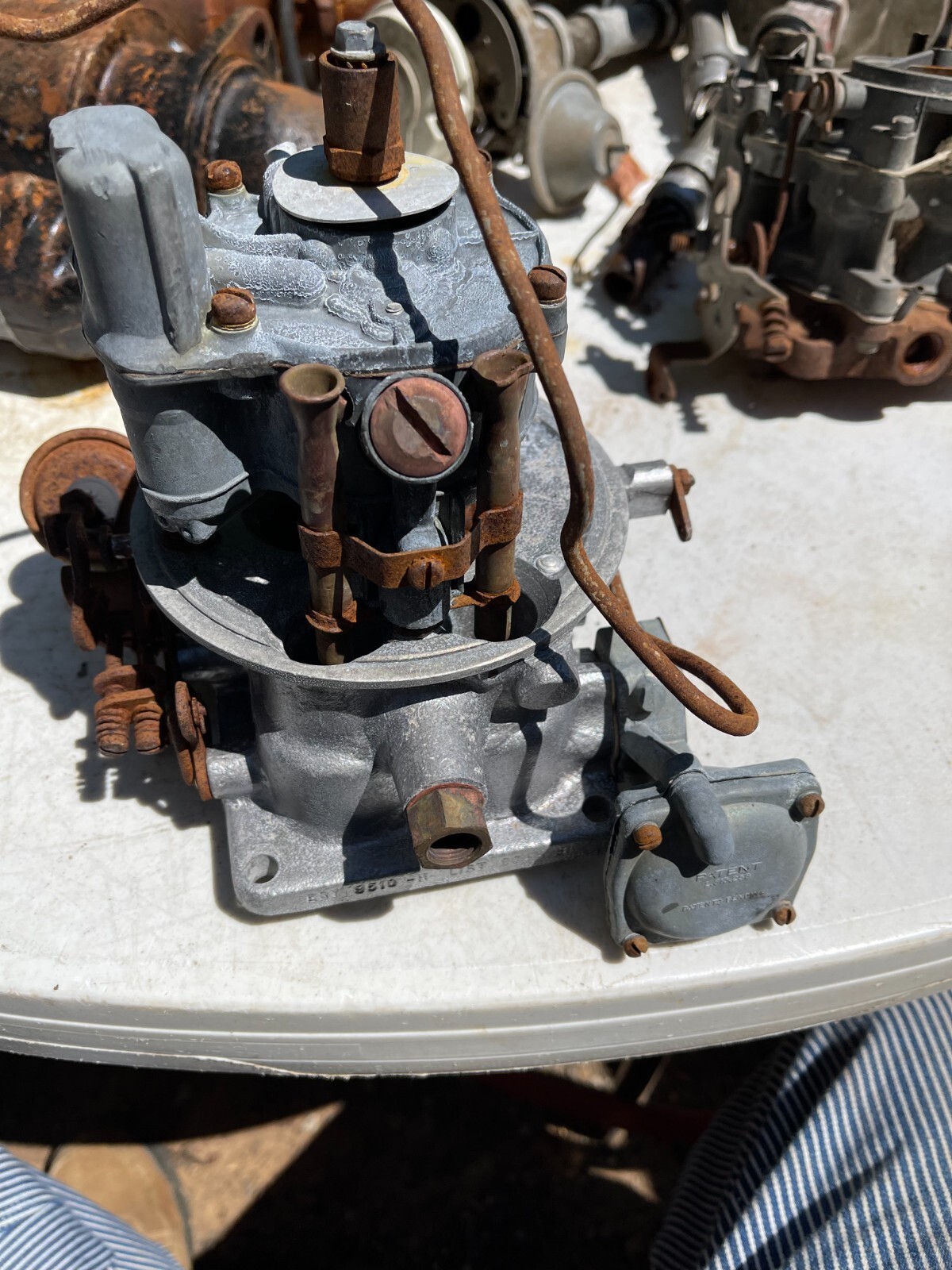 1955 56 Ford 4 barrel carburetor. CORE. | eBay