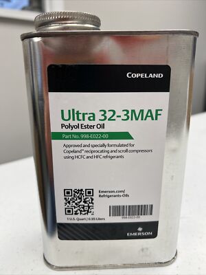 Refrigeration - Copeland Refrigerant