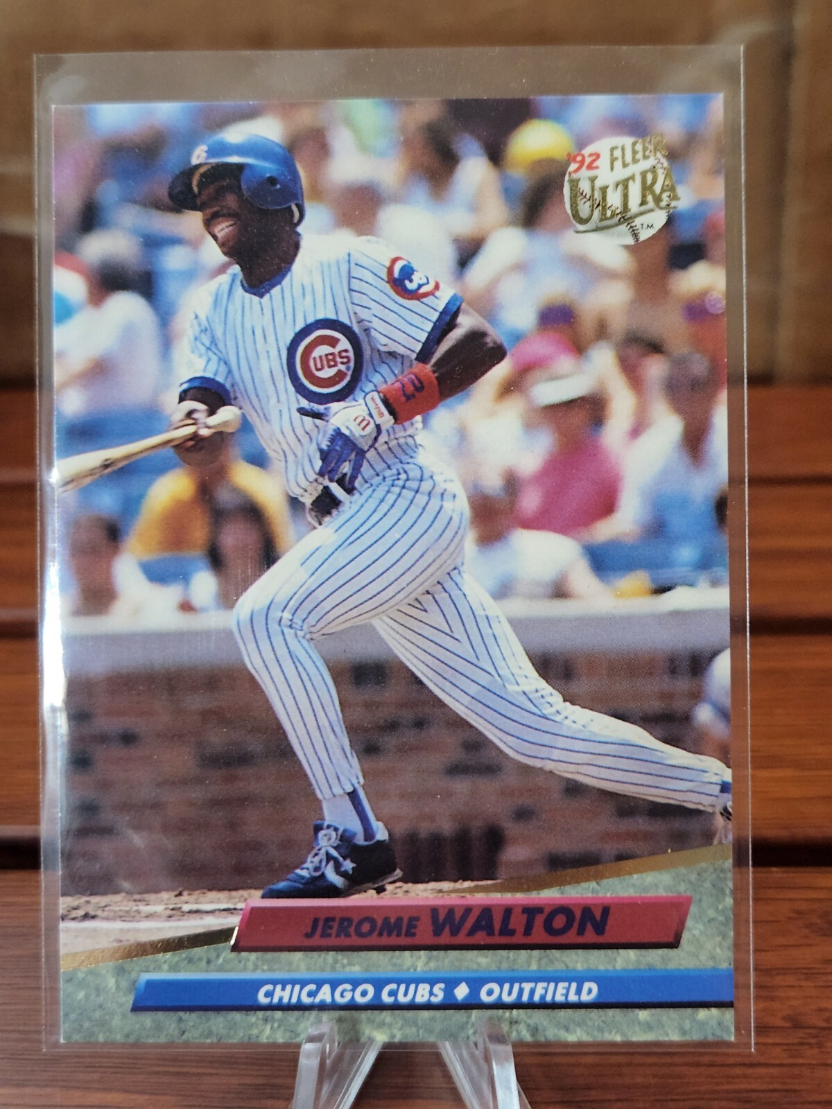 1992 Fleer Ultra Baseball Jerome Walton - Chicago Cubs - Card #184 ...