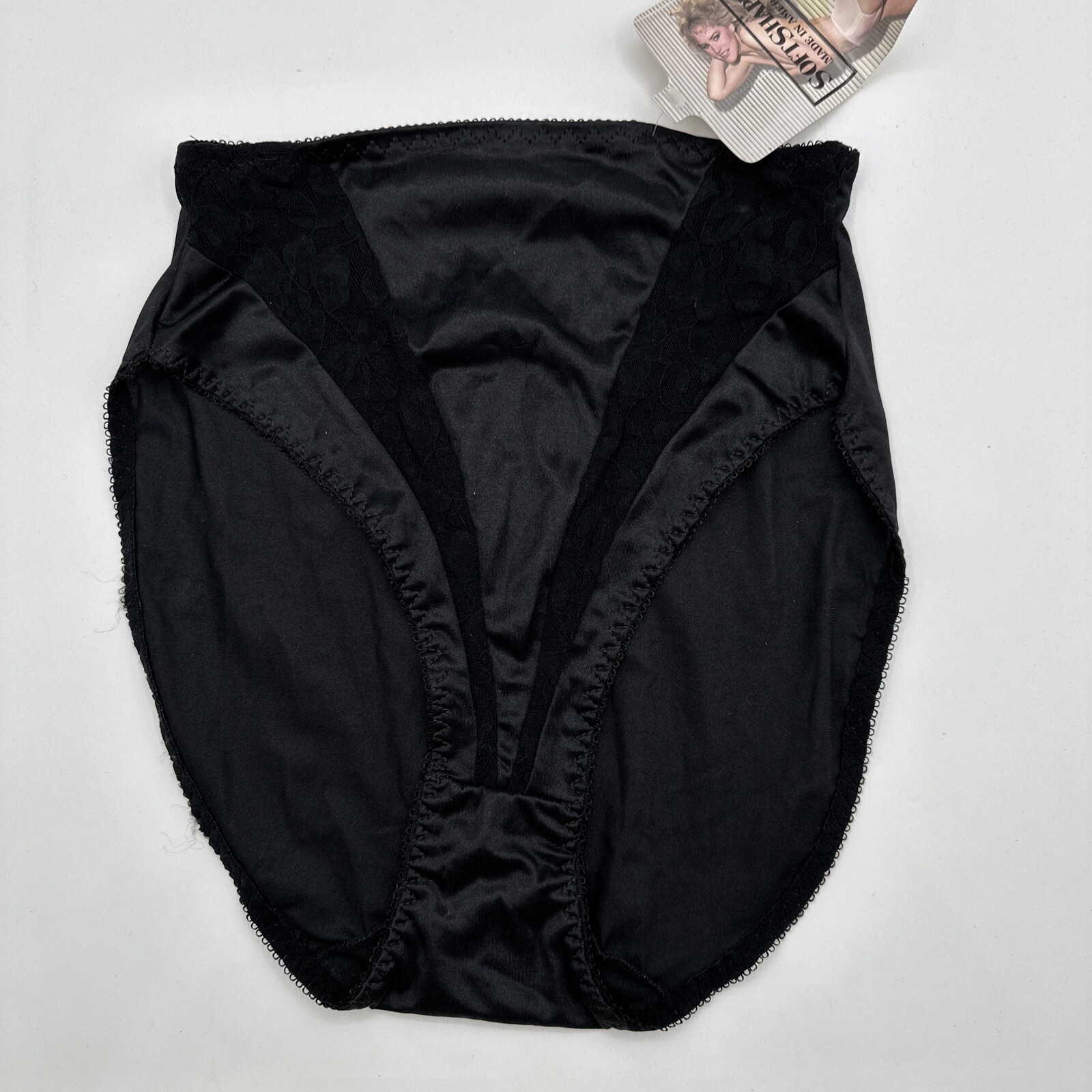 Vintage Hi Waist Hi Cut Soft Shaper Undergarment w/Ta… - Gem