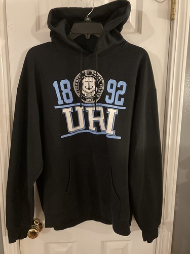 Rhode Island Rams Hooded Sweatshirt (XL) by Champion pre-owned | eBay