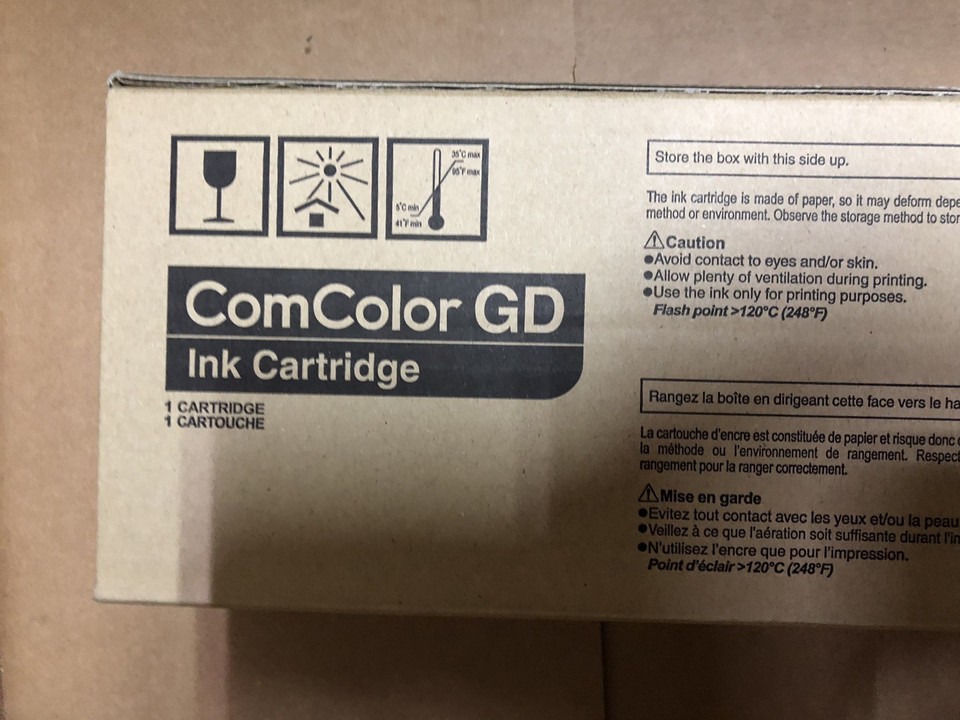 ComColor GD Ink Genuine S-7284UA Gray for Riso Comcolor GD9630/9631/7330 | eBay