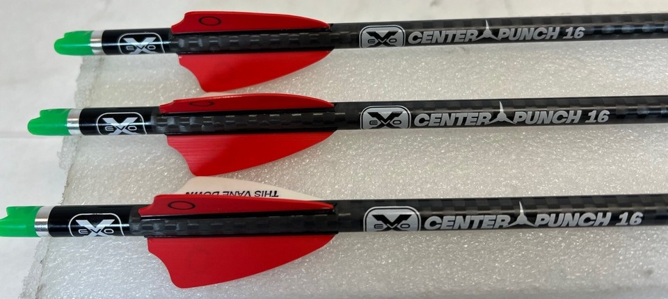TENPOINT EVO-X CENTERPUNCH 16 ALPHA-BLAZE CARBON ARROWS, 16" .001" NO LIGHT | eBay