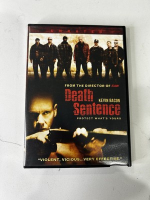 Death Sentence DVD Unrated Kevin Bacon Thriller Action Justice ...