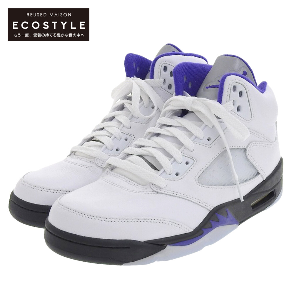 US9 Nike Air Jordan 5 Retro High-Cut Sneakers Shoes M… - Gem