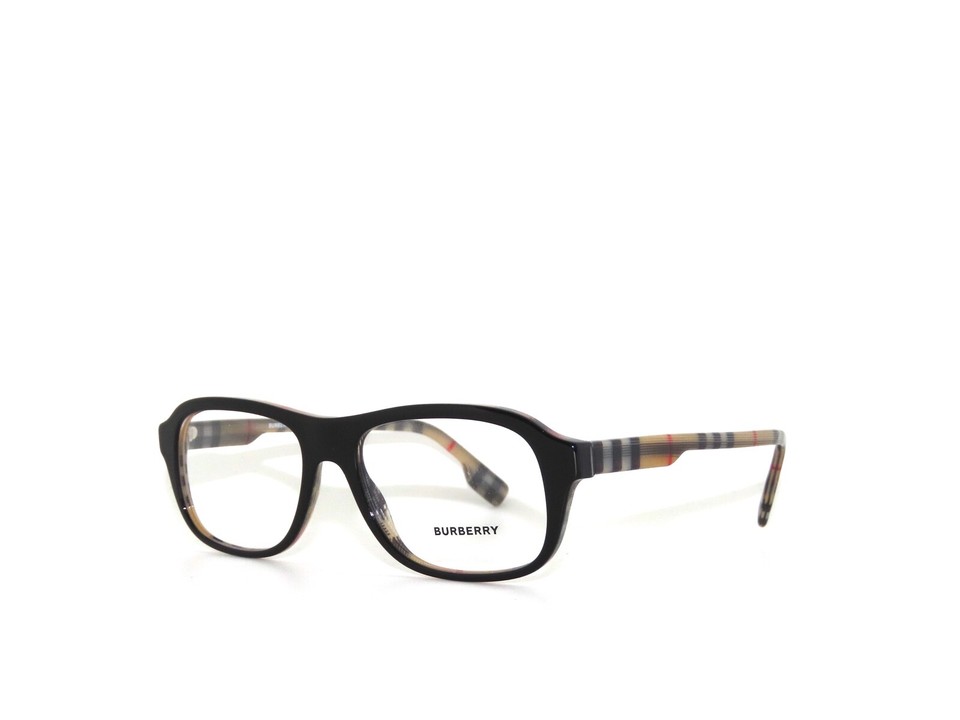 Burberry 2299 3806 54 Black Plaid check Eyeglasses BE2299 | eBay
