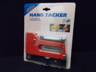 Hand Tacker für Klammern, LT-227, Tangible, rot. #K-335-07 | eBay.de