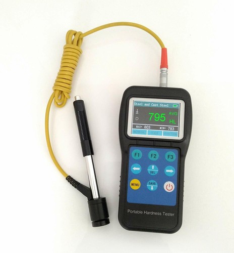 Metal Leeb Hardness Tester Gauge Color Screen Durometer For Steel ...