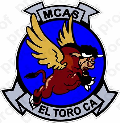STICKER USMC MCAS EL TORO B USMC Lisc # 20187 | eBay