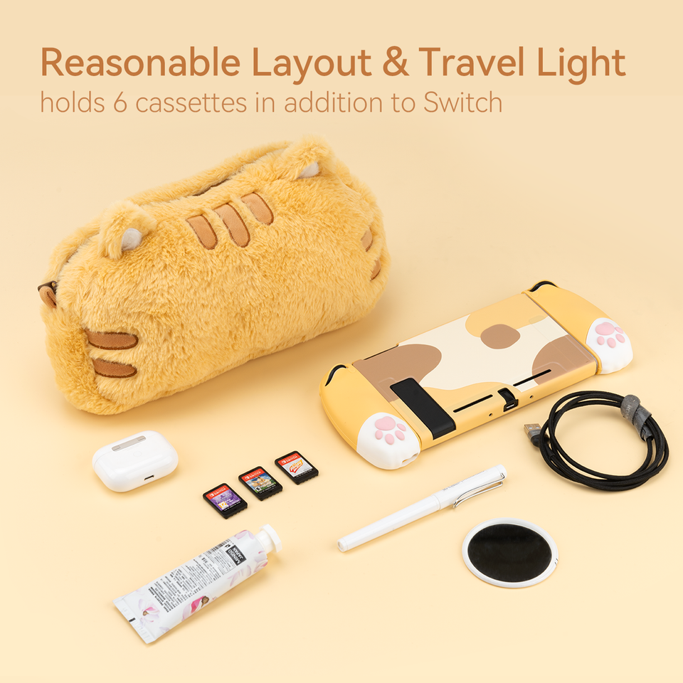 GeekShare Yellow Soft Plush Girl Bag Messenger Bag Crossbody Bag ...