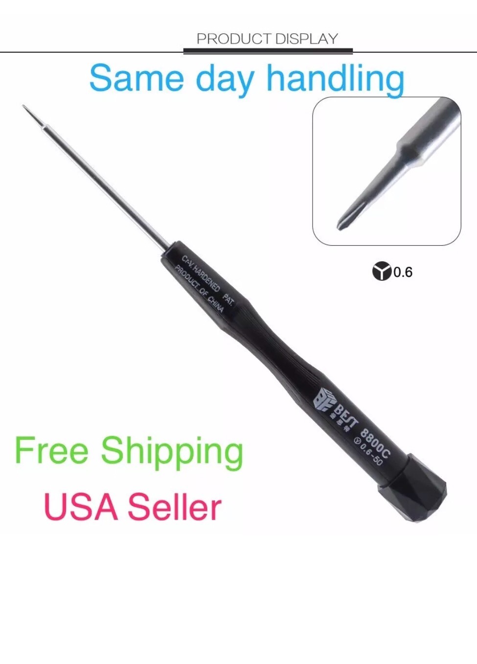 Y0.6 Tri Wing Screwdriver for iPhone 7 8 XS XR 11 12 13 SE Y000 repair ...